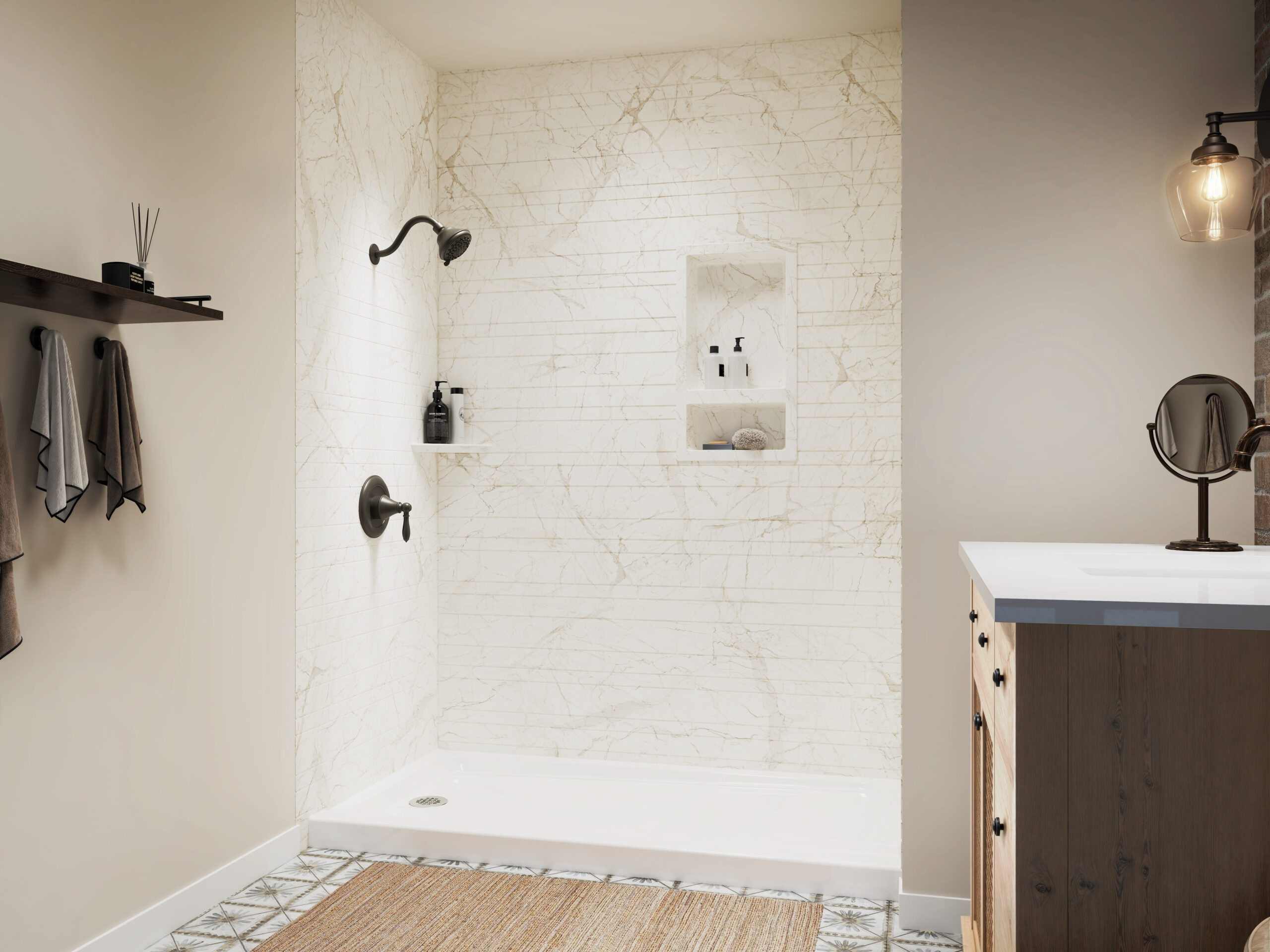 Shower Remodel Appleton WI | Square Oaks